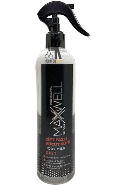 Maxwell Çift Fazlı Vücut Sütü Body Milk