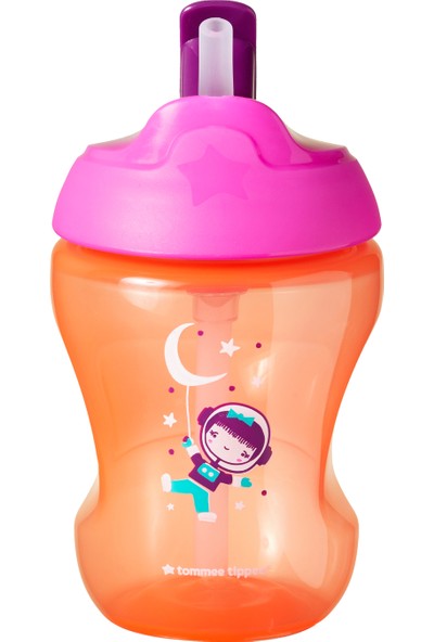 Tommee Tippee Pipetli Bardak Kız E-Com Tommee Tippee Pipetli Bardak Kız E-Com