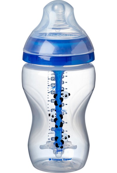 Tommee Tippee 1X340 ml Antikolik Biberon - Erkek Tommee Tippee 1X340 ml Antikolik Biberon - Erkek
