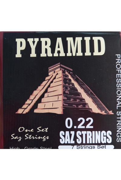 Gold GD25P Takım Tel Divan Saz Teli Pyramid 025 Gold GD25P Takım Tel Divan Saz Teli Pyramid 025