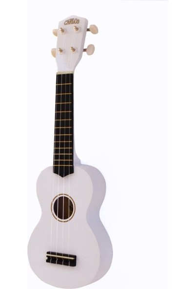 Carlos CRU50 Wht - Beyaz Soprano Ukulele