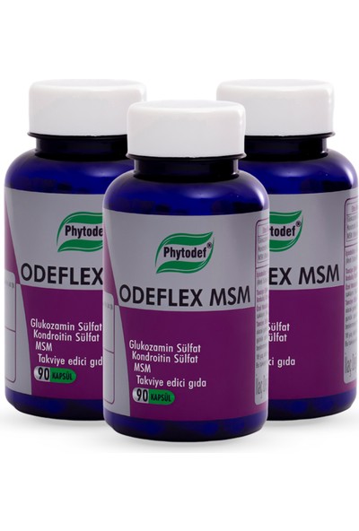 Phytodef Odeflex Msm - 90 Kapsül x 3 Adet Phytodef Odeflex Msm - 90 Kapsül x 3 Adet