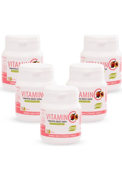 Phytodef Vitamin C - 20 Çiğneme Tableti (Şeftali Aromalı) x 5 Adet Phytodef Vitamin C - 20 Çiğneme Tableti (Şeftali Aromalı) x 5 Adet