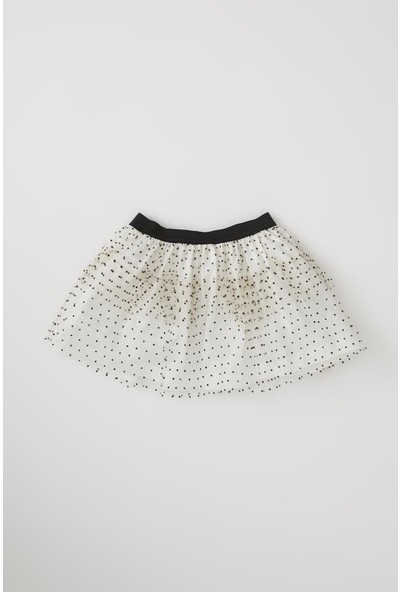 Defacto Kız Bebek Puantiyeli Tüllü Etek V0231A221SM