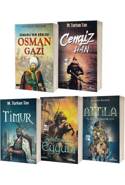Yediveren Yayınları Hükümdarlar Seti - 5 Kitap
