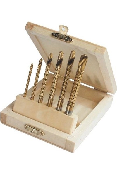 Mannesmann 54606 Freze-Matkap Uç Seti, 6 Parça Mannesmann 54606 Freze-Matkap Uç Seti, 6 Parça