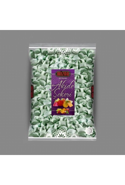 Mizan 400 gr Yeşil Naneli Akide Şekeri Mizan 400 gr Yeşil Naneli Akide Şekeri
