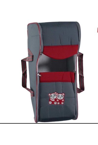 Başak Çocuk Giyim 97323 Tek Portbebe - Gri Kırmızı - Standart