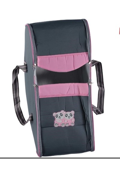 Başak Çocuk Giyim 97323 Tek Portbebe - Gri-Pembe - Standart