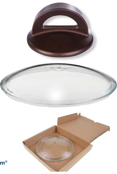 Karaca Orijinal Kulp ve 26 cm. Cam Kapakla Beraber Set