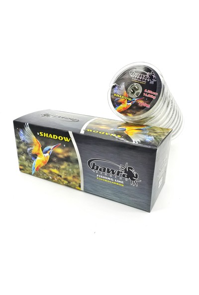 Bawra Shadow 0.18 Mm. Fluorocarbon Misina 100 Mt. Bawra Shadow 0.18 Mm. Fluorocarbon Misina 100 Mt.