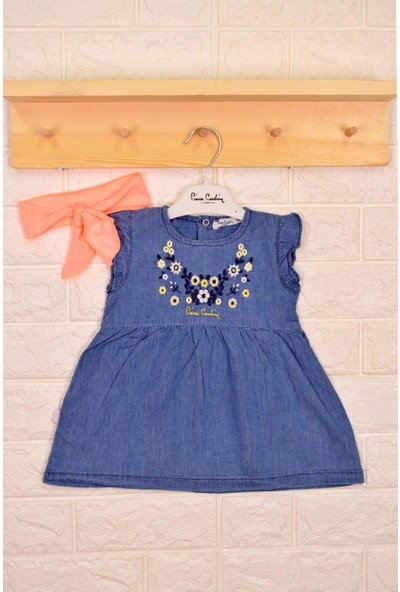 Pierre Cardin Bandanalı Kot Elbise 302249