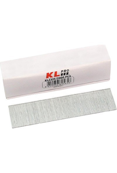 Klpro 32MM Havalı/elektrikli Çivi Tabanca Çivisi 2000 Adet KLZ32F Klpro 32MM Havalı/elektrikli Çivi Tabanca Çivisi 2000 Adet KLZ32F
