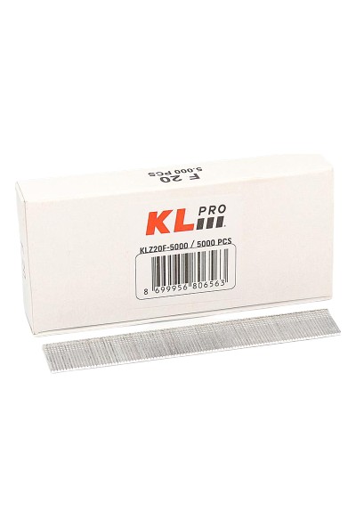 Klpro 20MM Havalı/elektrikli Çivi Tabanca Çivisi 5000 Adet KLZ20F Klpro 20MM Havalı/elektrikli Çivi Tabanca Çivisi 5000 Adet KLZ20F