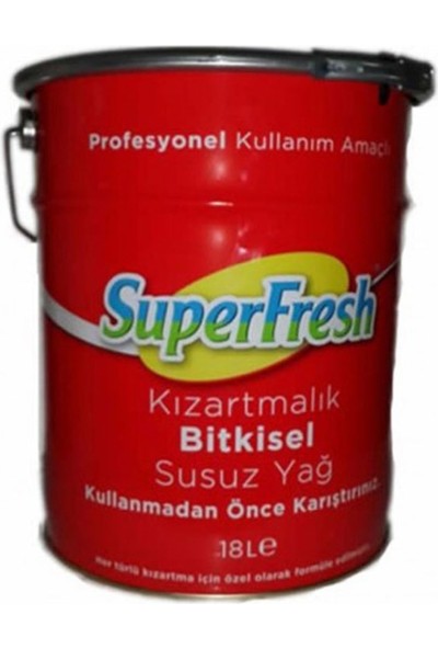 Superfresh Kızartma Yağı (18 Lt) Superfresh Kızartma Yağı (18 Lt)