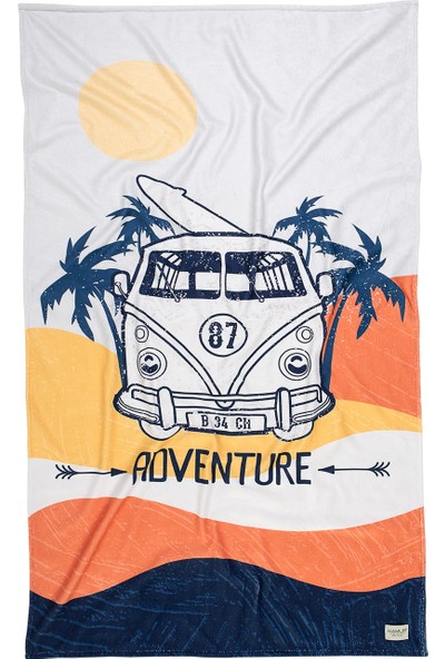 Hamur Plaj Havlusu 80 x 150 cm. Adventure