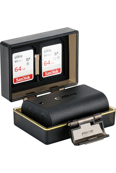 Jjc Bc-Un2 Batarya & Sd Kart Kutusu Jjc Bc-Un2 Batarya & Sd Kart Kutusu