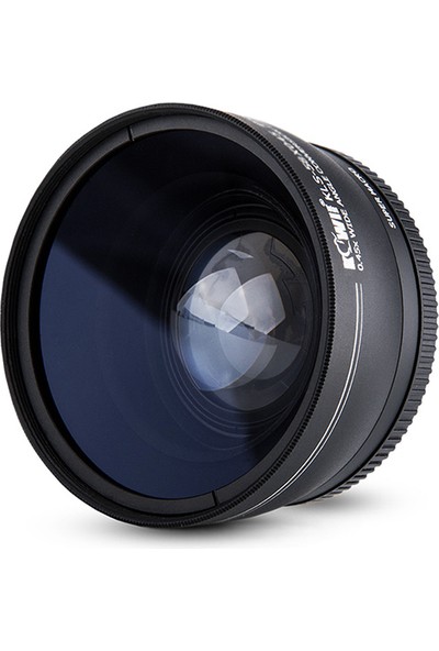 Kiwifotos 0.45X 58MM Geniş Açı & Makro Dönüştürücü Lens Kiwifotos 0.45X 58MM Geniş Açı & Makro Dönüştürücü Lens