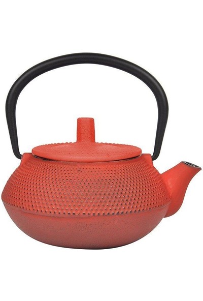 Taşev Döküm Çaydanlık Kırmızı Sümbül Lınden 300 ml