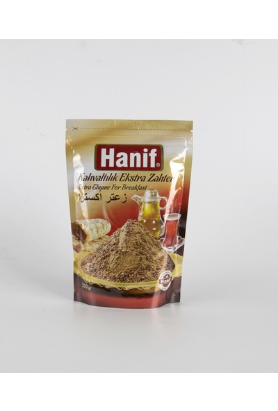 Hanif Kahvaltılık Extra Zahter 330 gr Hanif Kahvaltılık Extra Zahter 330 gr