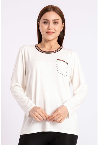 Desen Triko Penye Bluz