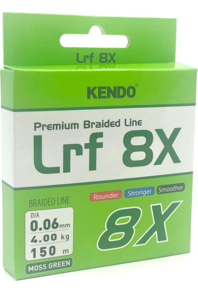 Kendo Lrf 8x Fighting 150M Örgü Ip Misina - Moss Green Kendo Lrf 8x Fighting 150M Örgü Ip Misina - Moss Green
