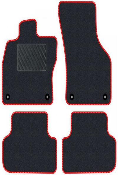 Tegin Peugeot Rcz 2010 ve Sonrası Siyah Halı Kırmızı Kenar Çapraz Çizgi Topuk Paspas Tegin Peugeot Rcz 2010 ve Sonrası Siyah Halı Kırmızı Kenar Çapraz Çizgi Topuk Paspas