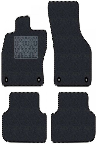 Tegin Nissan Qashqai 2007-2013 Siyah Halı Siyah Kenar Deri Petek Topuk Paspas Tegin Nissan Qashqai 2007-2013 Siyah Halı Siyah Kenar Deri Petek Topuk Paspas