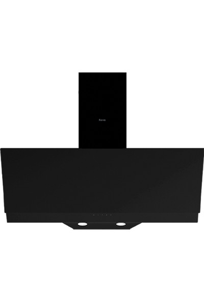 Ferre D027 90 Lık Siyah Davlumbaz