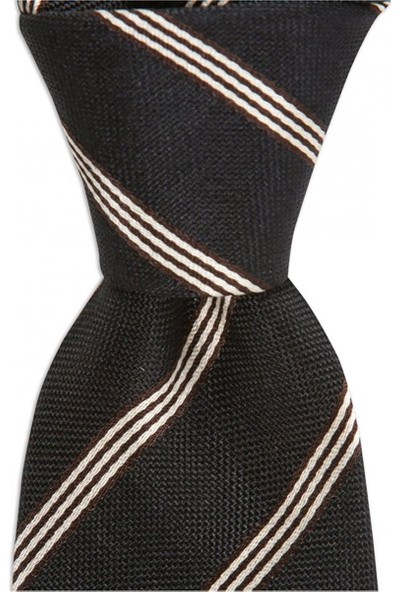 1001 Kravat Siyah Çizgili 8 cm Genişliğinde Ipek Kravat 1001 Kravat Siyah Çizgili 8 cm Genişliğinde Ipek Kravat