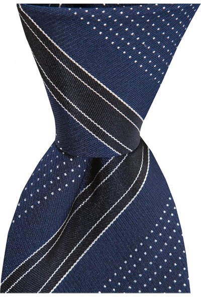 1001 Kravat Lacivert Siyah Çizgili 8 cm Genişliğinde Ipek Kravat 1001 Kravat Lacivert Siyah Çizgili 8 cm Genişliğinde Ipek Kravat