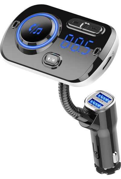 1st Try BC49AQ Araç Bluetooth Mp3 Çalar Fm Alıcı USB Şarj Cihazı - Siyah (Yurt Dışından) 1st Try BC49AQ Araç Bluetooth Mp3 Çalar Fm Alıcı USB Şarj Cihazı - Siyah (Yurt Dışından)