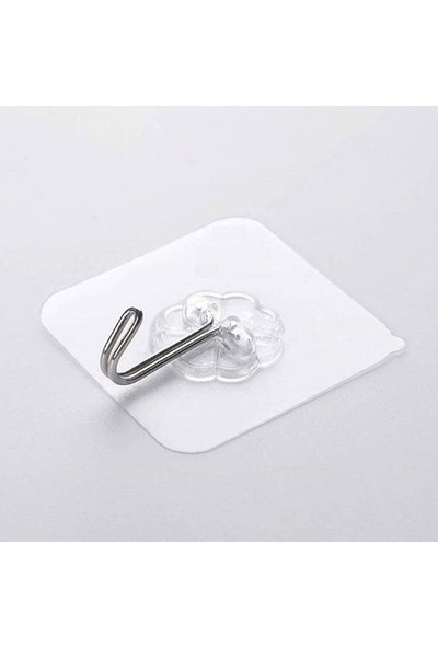 Blue Home's Kendinden Yapışkanlı Şeffaf Askı 5 Li Set