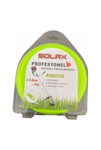 Solax 3,3mm 41MT Altıgen Misina