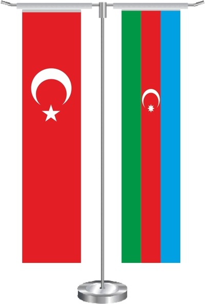 Bayrak Online T Dikdörtgen Azerbaycan Masa Bayrağı Takımı