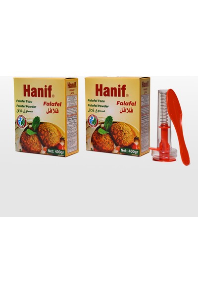 Hanif Hanif Falafel Karışımı 2 x 400 gr + Kalıp