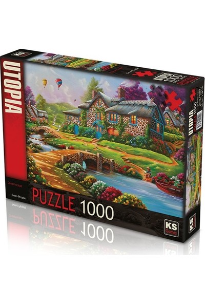 Ks Puzzle Utopıa 1000 Parça Puzzle Ks Puzzle Utopıa 1000 Parça Puzzle