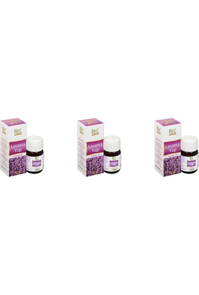 Bio Vitals Lavanta Yağı 20 ml x 3 Bio Vitals Lavanta Yağı 20 ml x 3