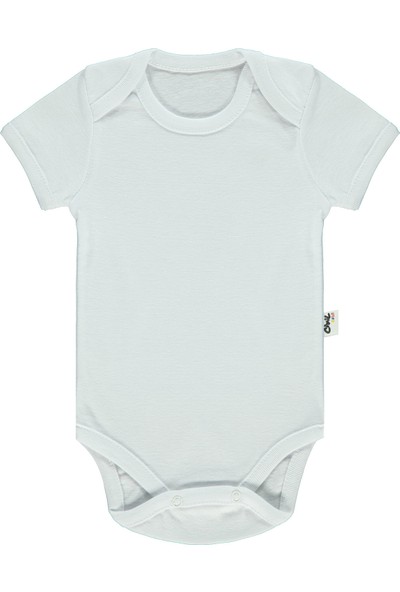 Civil Baby Bebek Çıtçıtlı Badi 1-18 Ay Beyaz