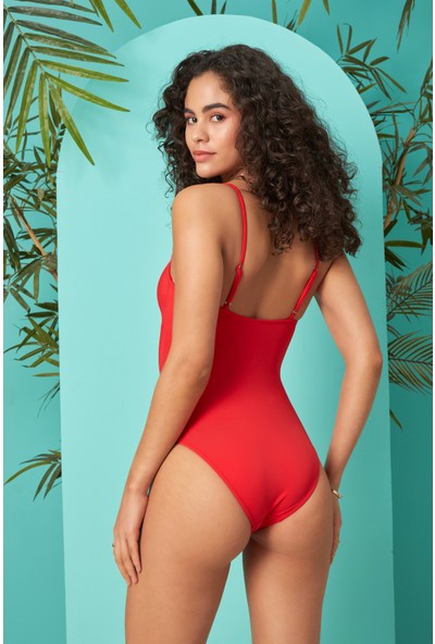 No Gossip Ince Askılı Mayo 219300 Kırmızı No Gossip Ince Askılı Mayo 219300 Kırmızı