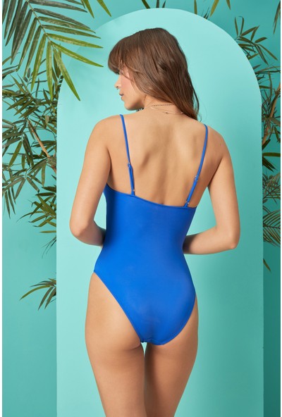 No Gossip Ince Askılı Mayo 219300 Sax No Gossip Ince Askılı Mayo 219300 Sax