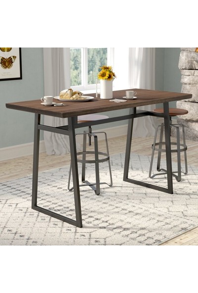 Yemek Masası Doğal Ahşaplı Mutfak Masası 1 Adet