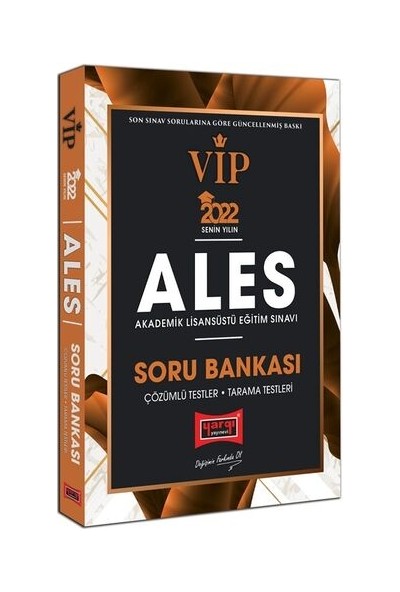 Yargı Yayınevi ALES 2022 VIP Soru Bankası