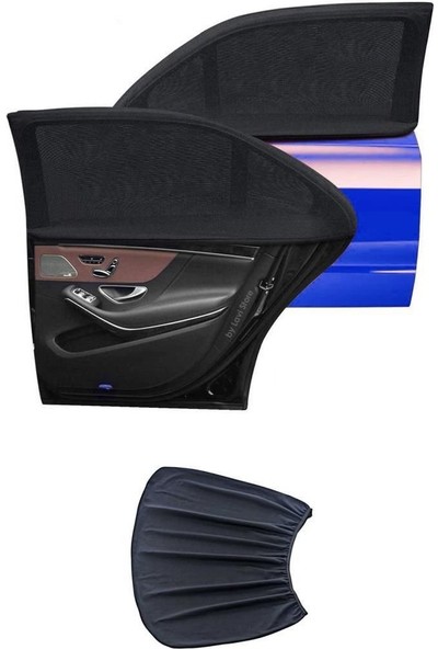 Quickbuy Araç Oto Güneşlik Tekli Yan Cam Perdesi Araba Güneş Önleyici