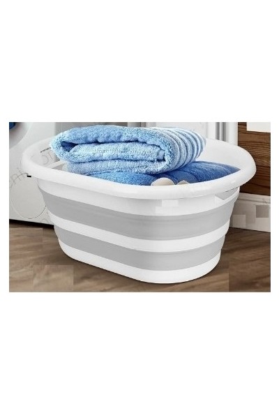 Mofy's Katlanabilir Akordiyon Çamaşı Sepeti 28 Lt