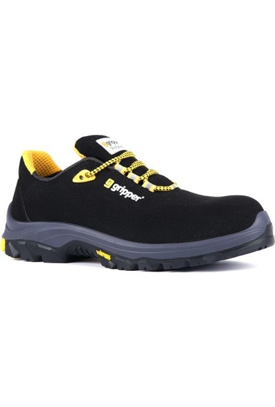 Gripper GPR-55 S3 Siyah Microfiber Kompozit Vibram Taban İş Güvenlik Ayakkabısı Gripper GPR-55 S3 Siyah Microfiber Kompozit Vibram Taban İş Güvenlik Ayakkabısı