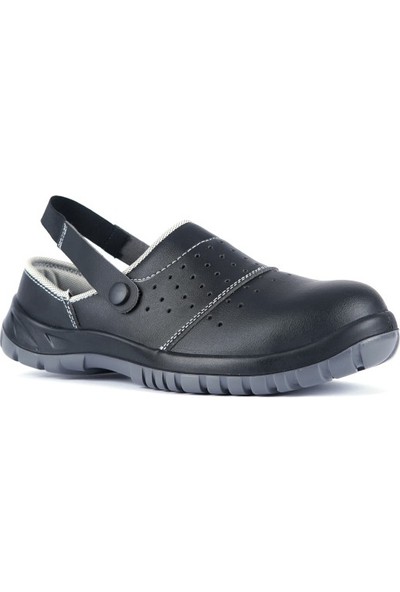 Mekap 210-03 S1 Siyah Microfiber Jeriko Taban İş Güvenlik Ayakkabısı