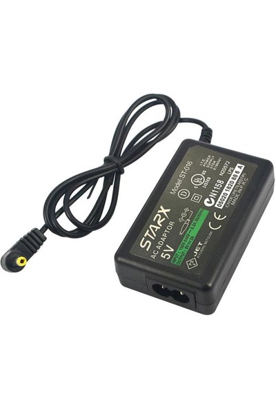Starsx Psp 1000-2000-3000-1000E Şarj Adaptörü 5V Starsx Psp 1000-2000-3000-1000E Şarj Adaptörü 5V
