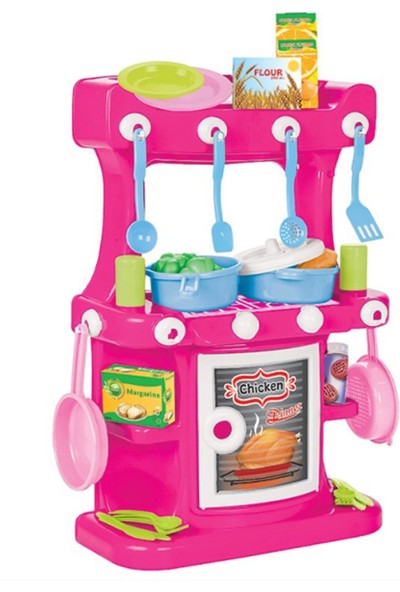 Pilsan 03 335 Hamarat Mutfak Seti Ayaklı (Pembe) Pilsan 03 335 Hamarat Mutfak Seti Ayaklı (Pembe)