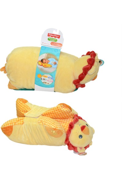 Birlik Toys D1502932A-1-FP Birlik, Fisher Price Peluş Yastık Fil/köpek/aslan